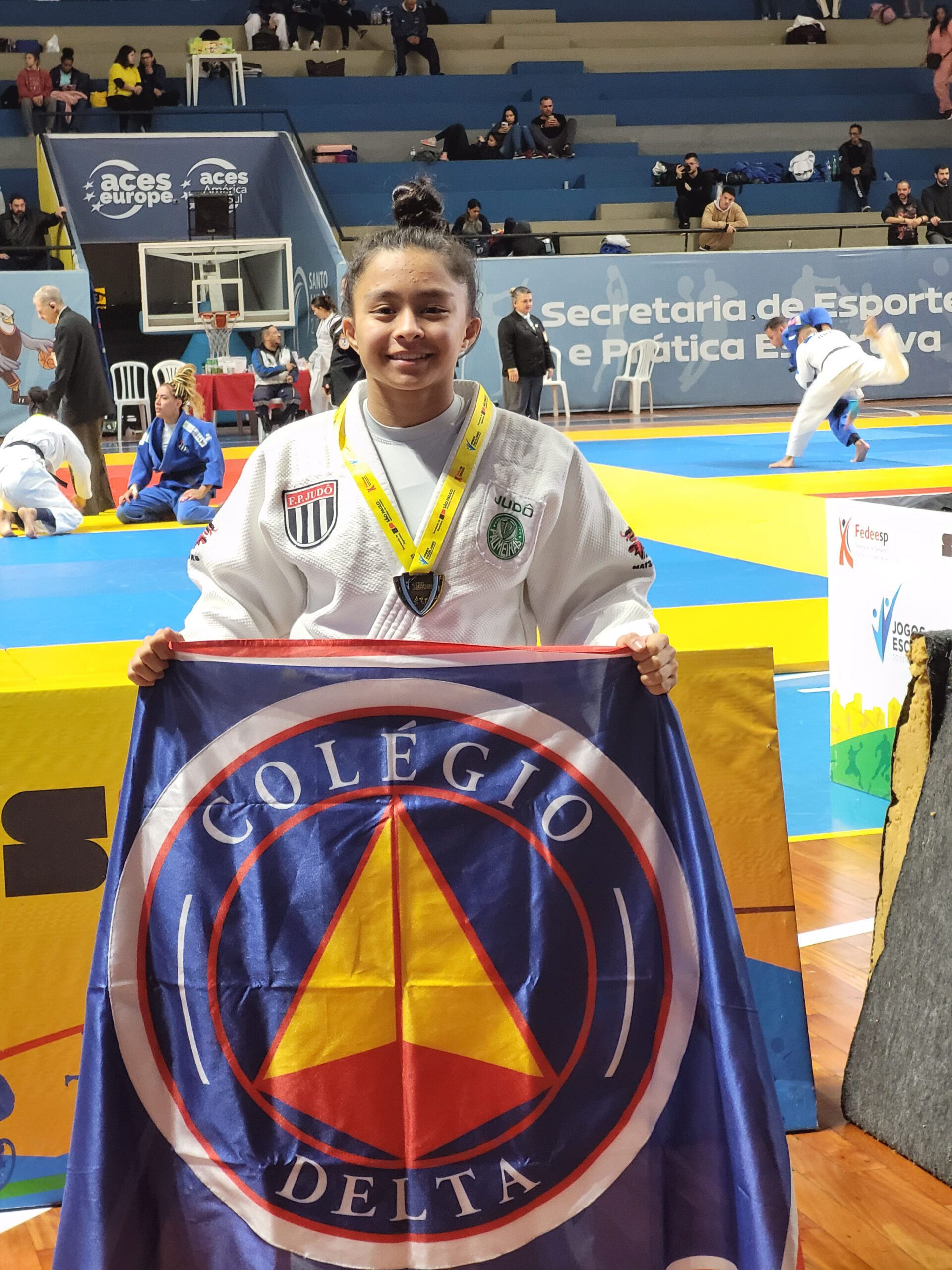 Aluna do Colégio Delta é campeã paulista de judô no Jeesp - Colégio Delta